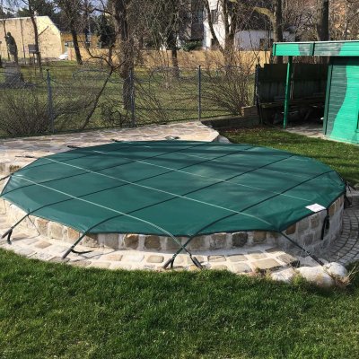 Poolabdeckungen Winter